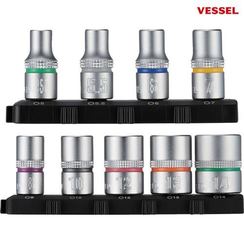 VESSEL（工具） ベッセル VESSEL ソケットセット9個組 TD-BS16 : マエキネットストア - 通販 - Yahoo!ショッピング