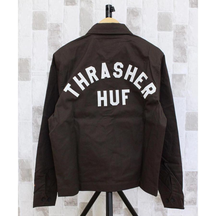 HUF ハフ HUFxTHRASHER フィールド クルー ジャケット FIELD CREW JKT コーチジャケット : maestoso - 通販 - Yahoo!ショッピング