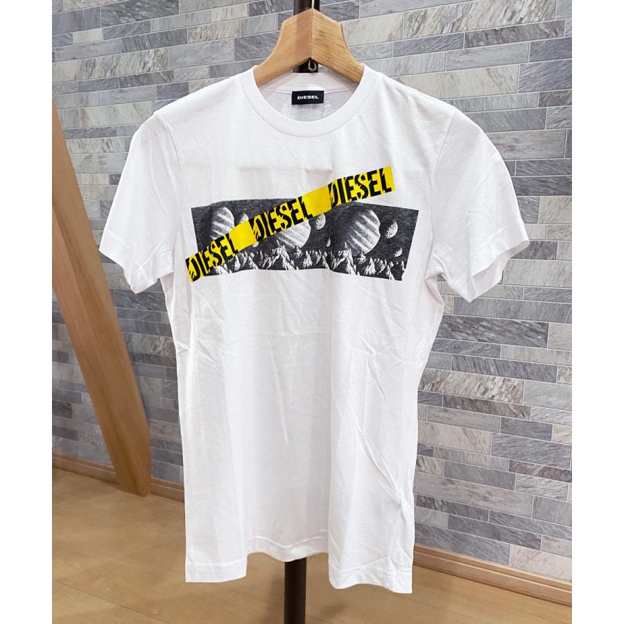 DIESEL ディーゼル フォトグラフィック プリント クルーネック Tシャツ 半袖「LO-T-DIEGO-STONE MAGLIETTA」メンズ ブランド : t-ds-t-3 ...