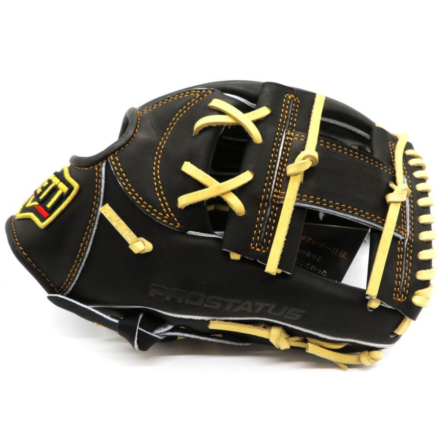 プロステイタス 軟式グラブ ゼット ZETT シリーズ 二塁手 遊撃手 今宮タイプ バンド部分通常 BRGB30270 グラブサイズ4 ブラック パステルブラウン紐 : マエハラスポーツ ...