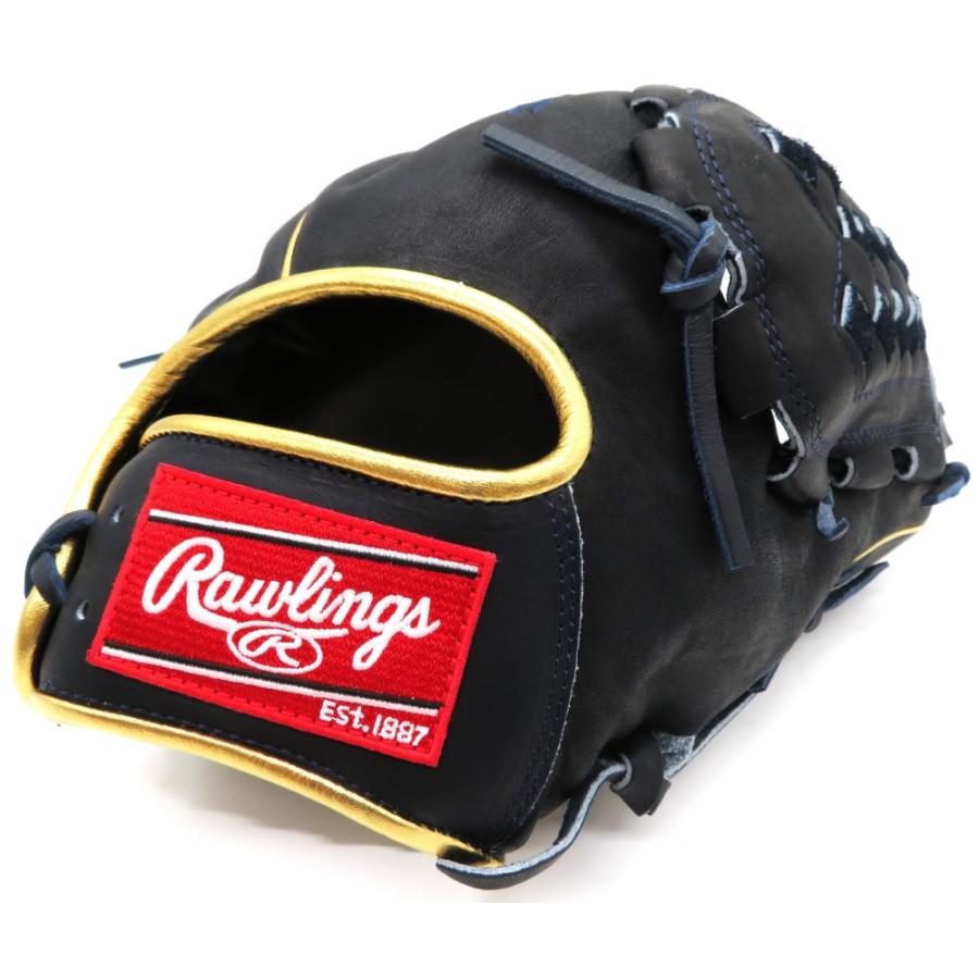 Rawlings 軟式グラブ RGGC 限定 ローリングス 2024 OPENING DAY NPB COLLECTION 山崎颯一郎 モデル 投手用 GR4NPBOB21 ネイビー サイズ ...