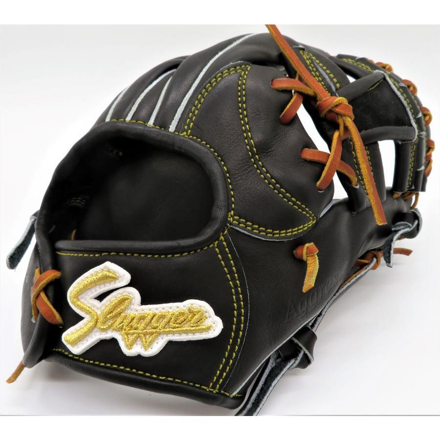久保田スラッガー 硬式グラブ 限定 KUBOTA SLUGGER セカンド ショート サード用 KSG-AR4 湯もみ型付け済 ブラック タン紐 内野手用 : マエハラスポーツ Yahoo!店 ...