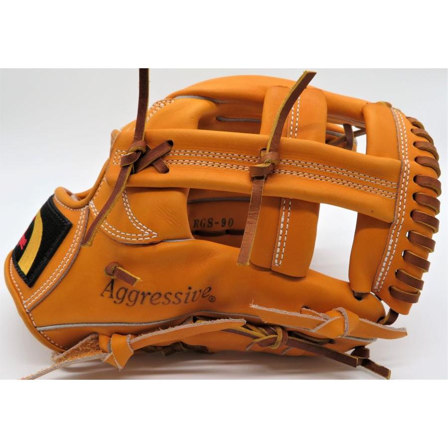 久保田スラッガー 硬式グラブ 限定 KUBOTA SLUGGER 江頭重利 90歳記念限定 内野手 KSG-L5 復刻ラベル 搭載 湯もみ型付け済 DPオレンジ タン紐 内野手用 : マエハラ ...