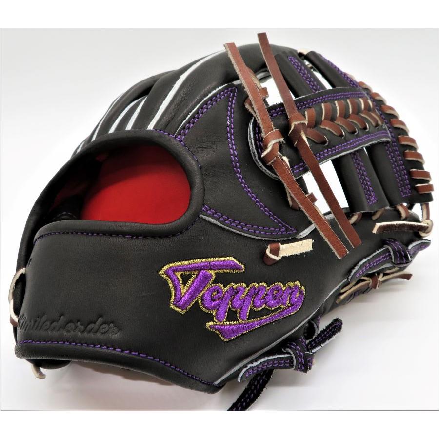 硬式グローブ 限定 てっぺん Teppen グローブ 内野手用 MIE パープルラベル 搭載モデル ブラック ブラウン紐 高校野球対応モデル 右投げ用 : マエハラスポーツ Yahoo!店 ...