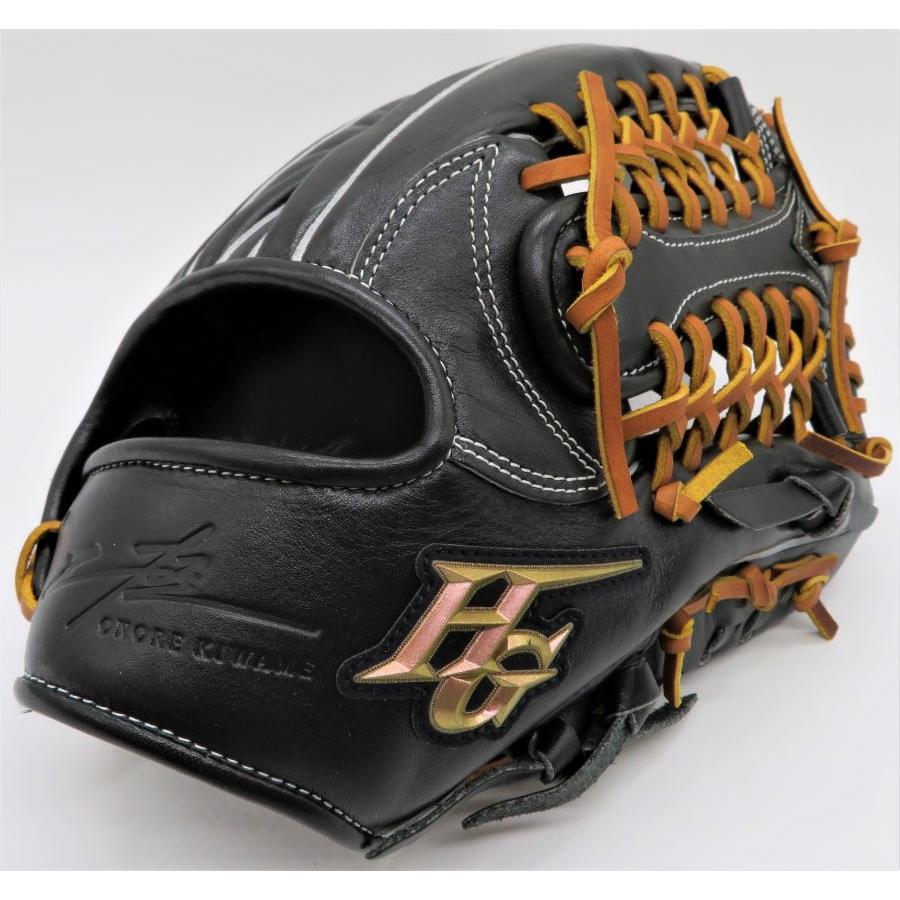 HI-GOLD 軟式グラブ ハイゴールド 己極 おのれきわめシリーズ 外野手用 外野手 OKG-2108 SRブラック タン紐 右投げ用 : マエハラスポーツ Yahoo!店 - 通販 ...