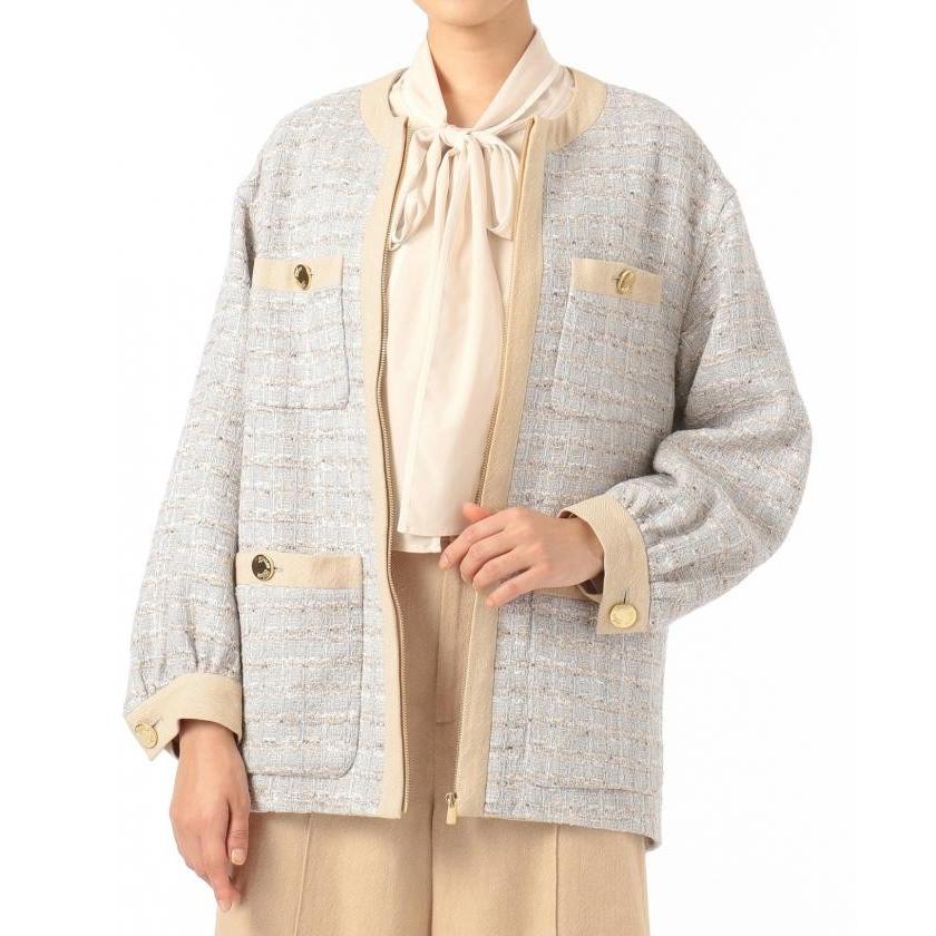 GRACE CONTINENTAL 【グレースコンチネンタル】デニム切替 GRACE CONTINENTAL 【グレースコンチネンタル】デニム切替