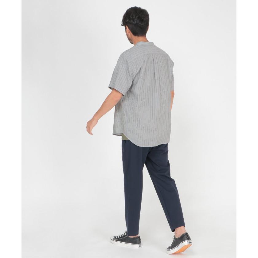 ikka 【イッカ】ヒヤットストライプバンドカラーシャツ : MAGASEEK ヤフー店 - 通販 - Yahoo!ショッピング