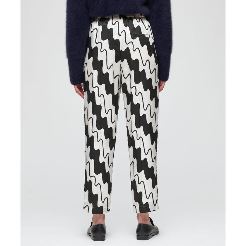 DES PRES 【DES PRES】ウェービーダイヤゴナルプリント テーパードパンツ : MAGASEEK ヤフー店 - 通販 - Yahoo!ショッピング