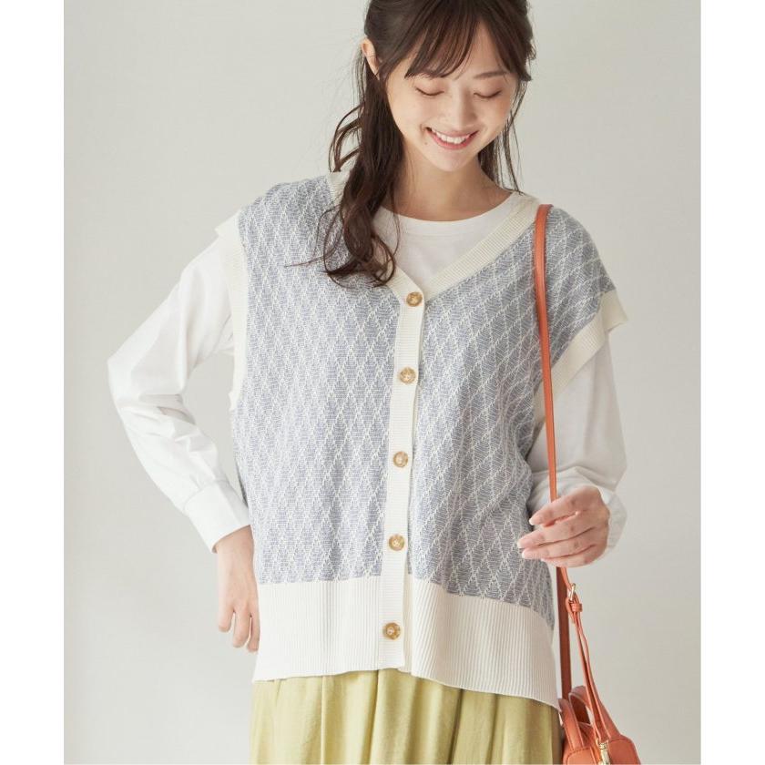 ikka 【イッカ】【2点セット】3WAYニットベストアンサンブル : MAGASEEK ヤフー店 - 通販 - Yahoo!ショッピング