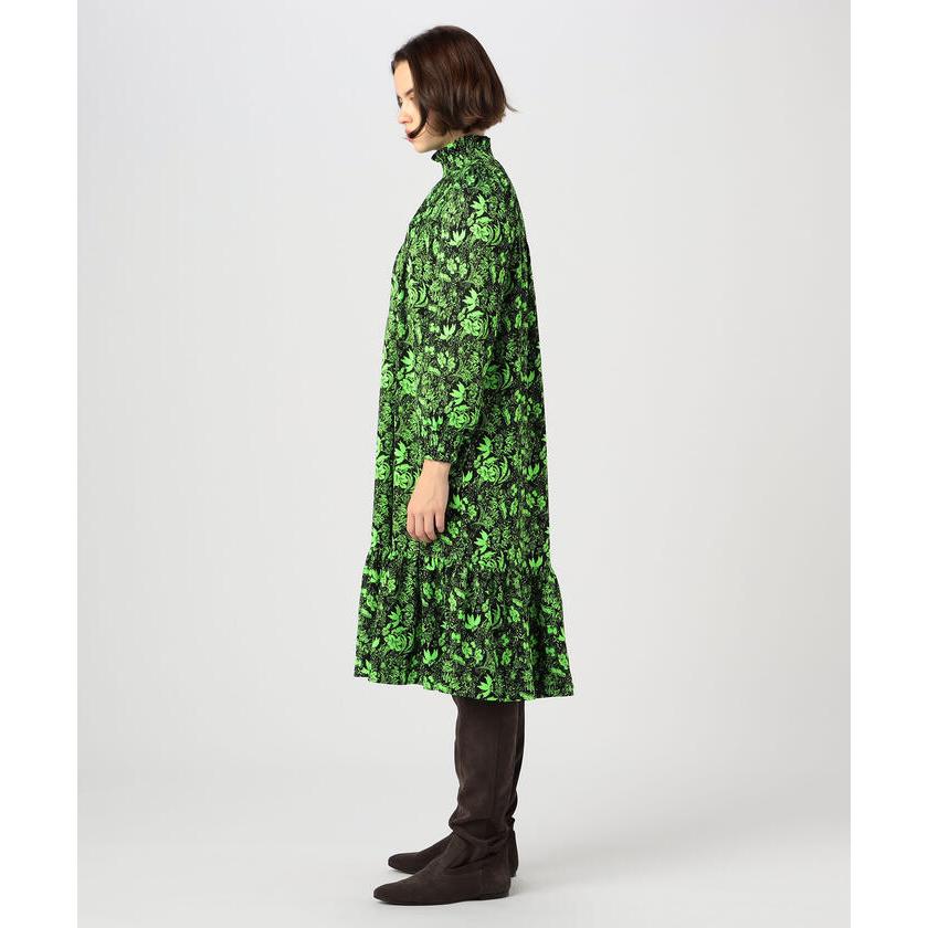 TOMORROWLAND 【TOMORROWLAND BUYING WEAR】【別注】Rodebjer×TOMORROWLAND ポリエステル ボタニカルワンピース : MAGASEEK ...