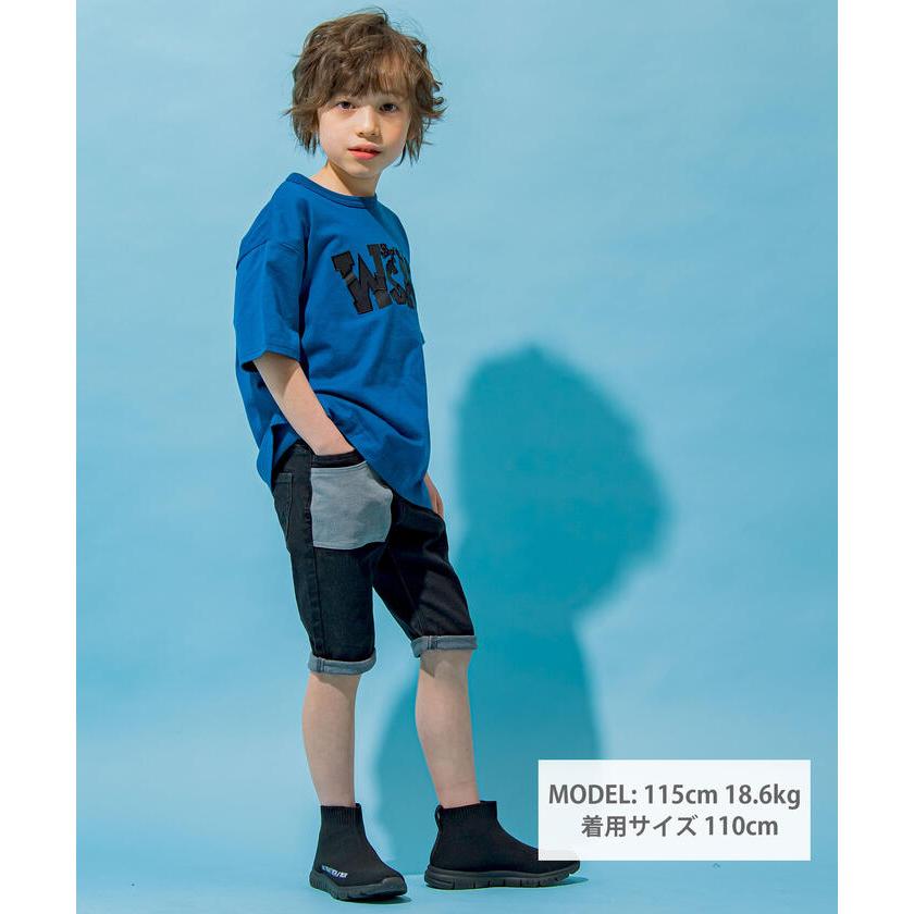 WASK 【ワスク】ロゴパッチワークプリント天竺Tシャツ(100~160cm) : MAGASEEK ヤフー店 - 通販 - Yahoo!ショッピング