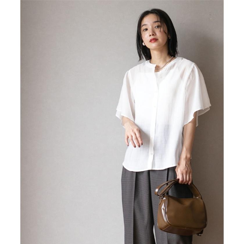 【coen】【WEB限定】2WAYフレアスリーブシアーブラウス :505466649:MAGASEEK ヤフー店 - 通販 - Yahoo!ショッピング