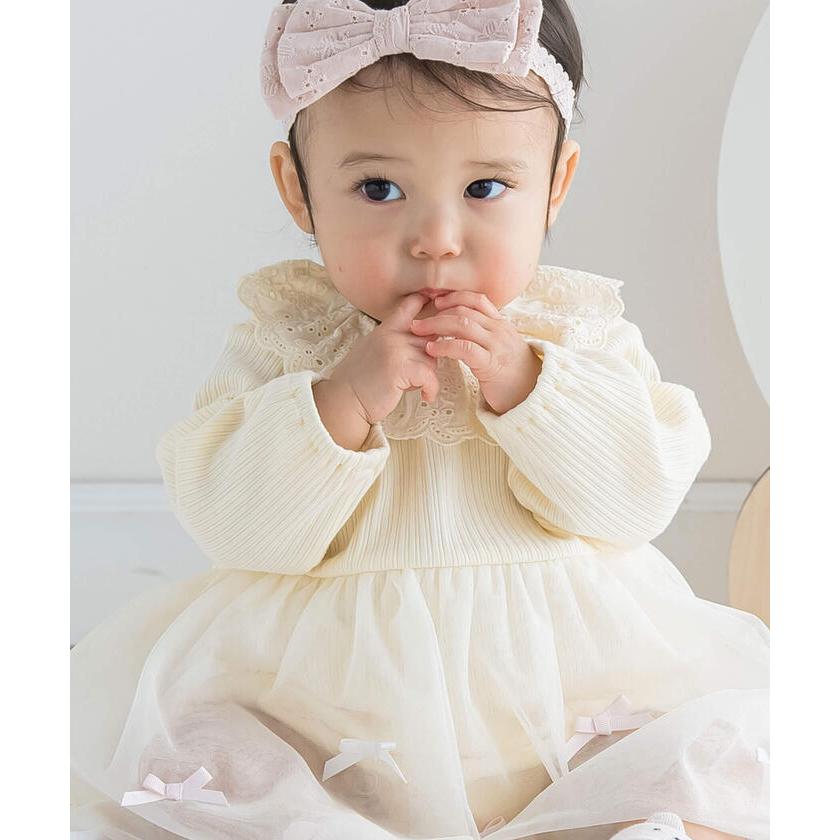 ebaby 【スラップスリップベビー】レース襟付グログランリボンラメチュールスカートボディミニベビー(70~80cm) : MAGASEEK ヤフー店 - 通販 - Yahoo!ショッピング