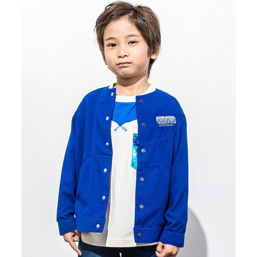 WASK 【ワスク】フロントホックノーカラーポリエステルアムンゼンジャケット(100~160cm) : MAGASEEK ヤフー店 - 通販 - Yahoo!ショッピング