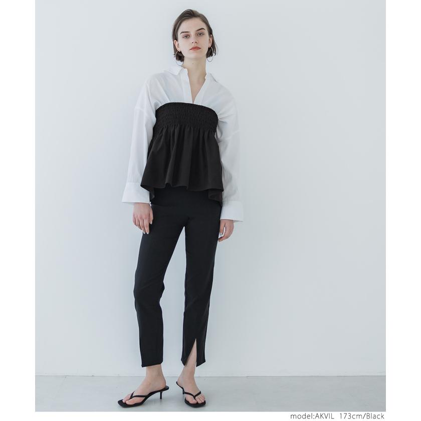 coca（コカ） 【コカ】【2WAY】ベアトップスカート（パリフワ/シャーリング/フレア/レイヤード/ミディアム丈） : MAGASEEK ヤフー店 - 通販 - Yahoo!ショッピング