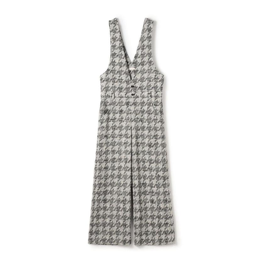 DES PRES 【DES PRES】ハウンドトゥースブークレーツイード サロペット : MAGASEEK ヤフー店 - 通販 - Yahoo!ショッピング