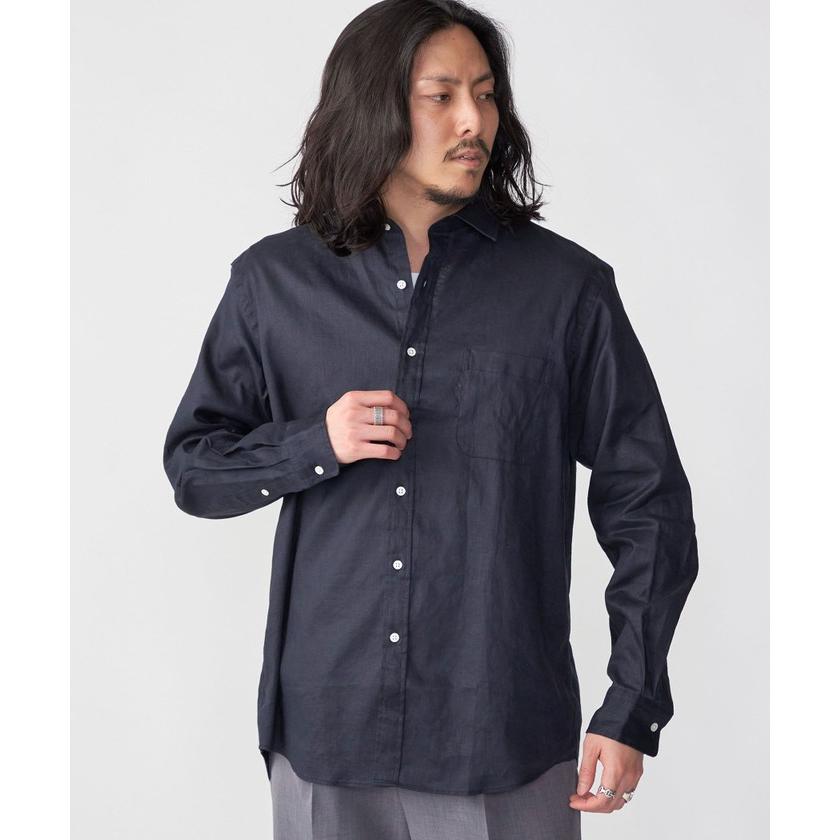 SHIPS 【シップス メン】SHIPS: SOLOTEX(R) リネン レギュラーカラー シャツ : MAGASEEK ヤフー店 - 通販 - Yahoo!ショッピング