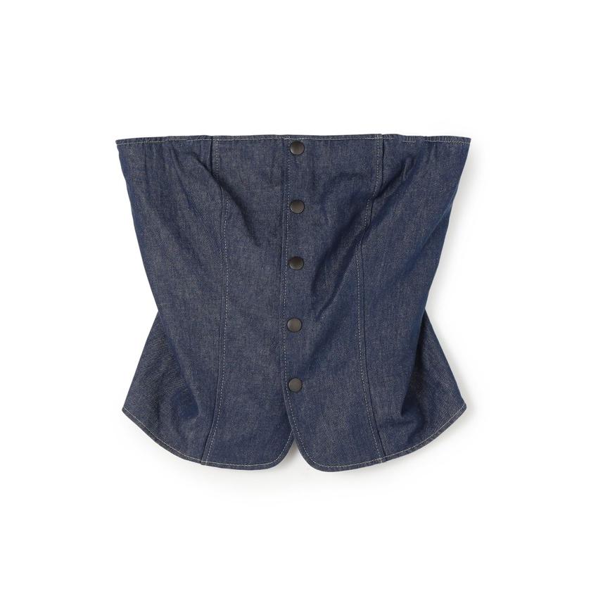 MACPHEE 【MACPHEE】リアクティブデニム ビスチェ : MAGASEEK ヤフー店 - 通販 - Yahoo!ショッピング