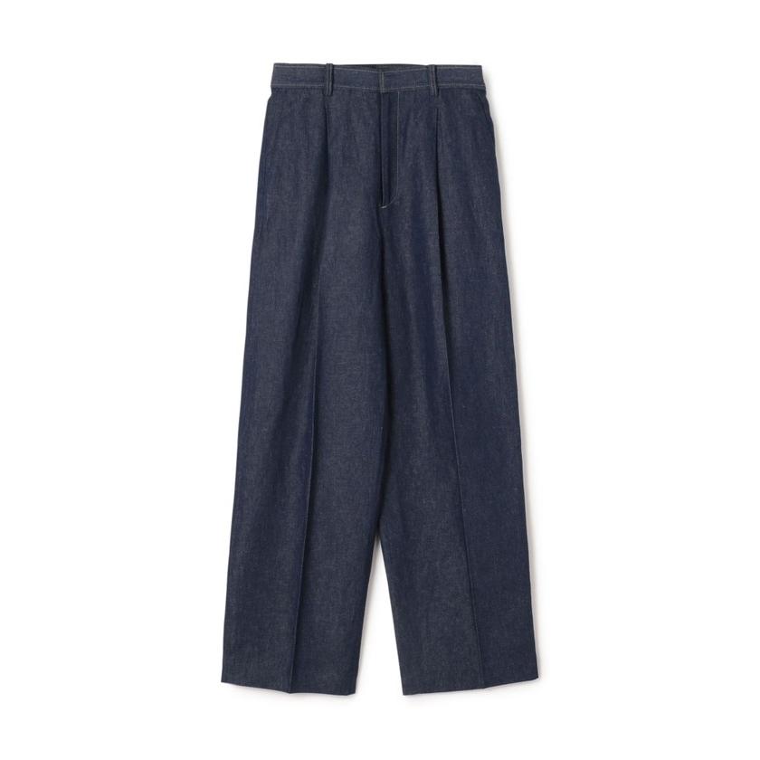 MACPHEE 【MACPHEE】リアクティブデニム タックテーパードパンツ : MAGASEEK ヤフー店 - 通販 - Yahoo!ショッピング