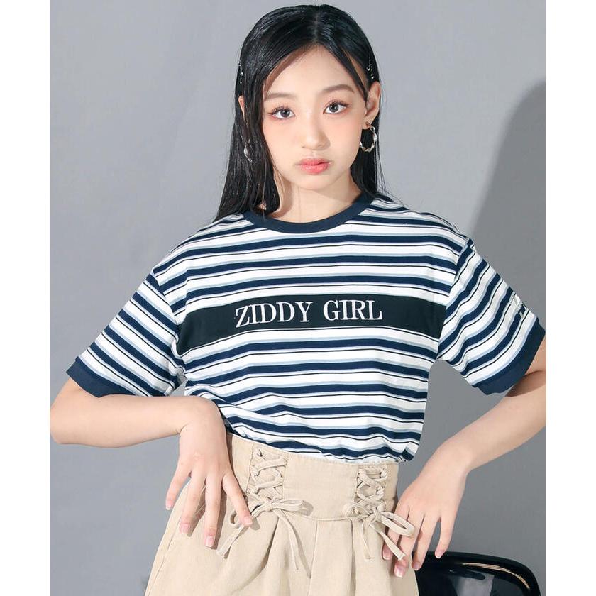 ZIDDY 【ジディー】【 ニコ☆プチ 掲載 】マルチボーダーTシャツ(130~160cm) : MAGASEEK ヤフー店 - 通販 - Yahoo!ショッピング
