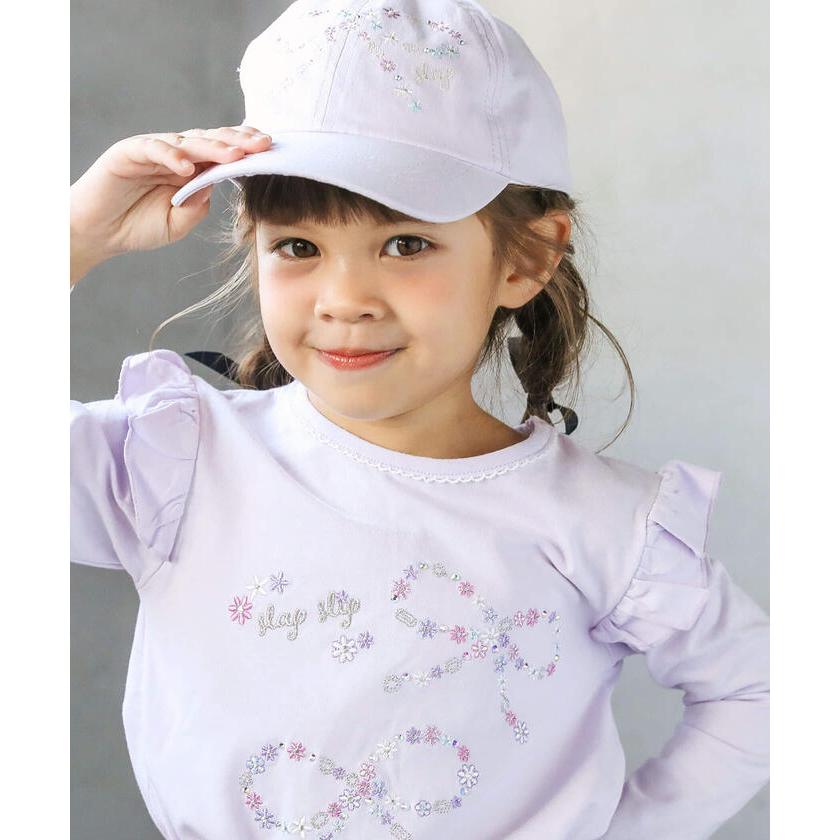 【スラップスリップ】キラキララインストーンリボンモチーフ肩フリルTシャツ(80~130cm) : 506684221 : MAGASEEK ヤフー店 - 通販 - Yahoo!ショッピング