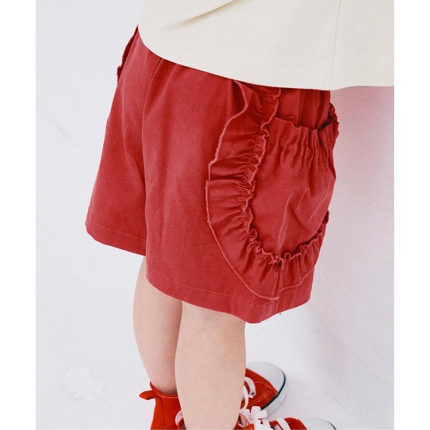 Petit jam 【ピードットプルミエ】サイドポケットフリルショートパンツ : MAGASEEK ヤフー店 - 通販 - Yahoo!ショッピング