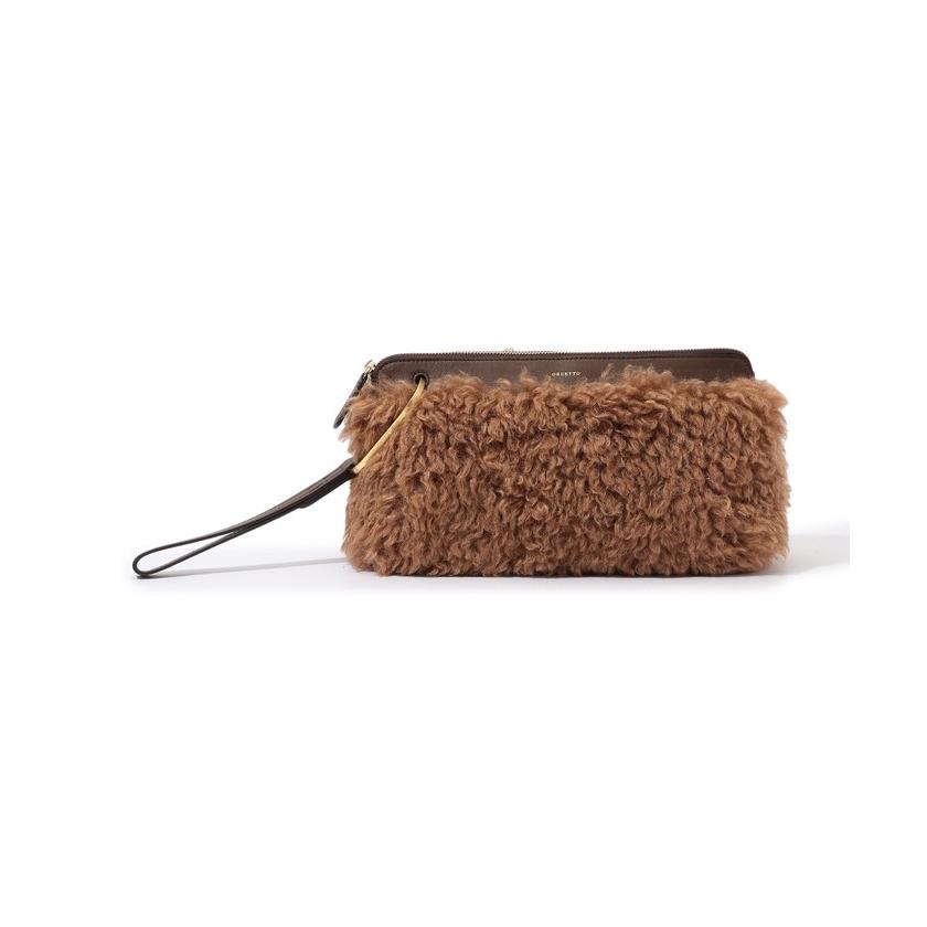 TOMORROWLAND（トゥモローランド） 【TOMORROWLAND GOODS】ORSETTO ECO FUR CLUTCH バッグ : MAGASEEK ヤフー店 - 通販 ...