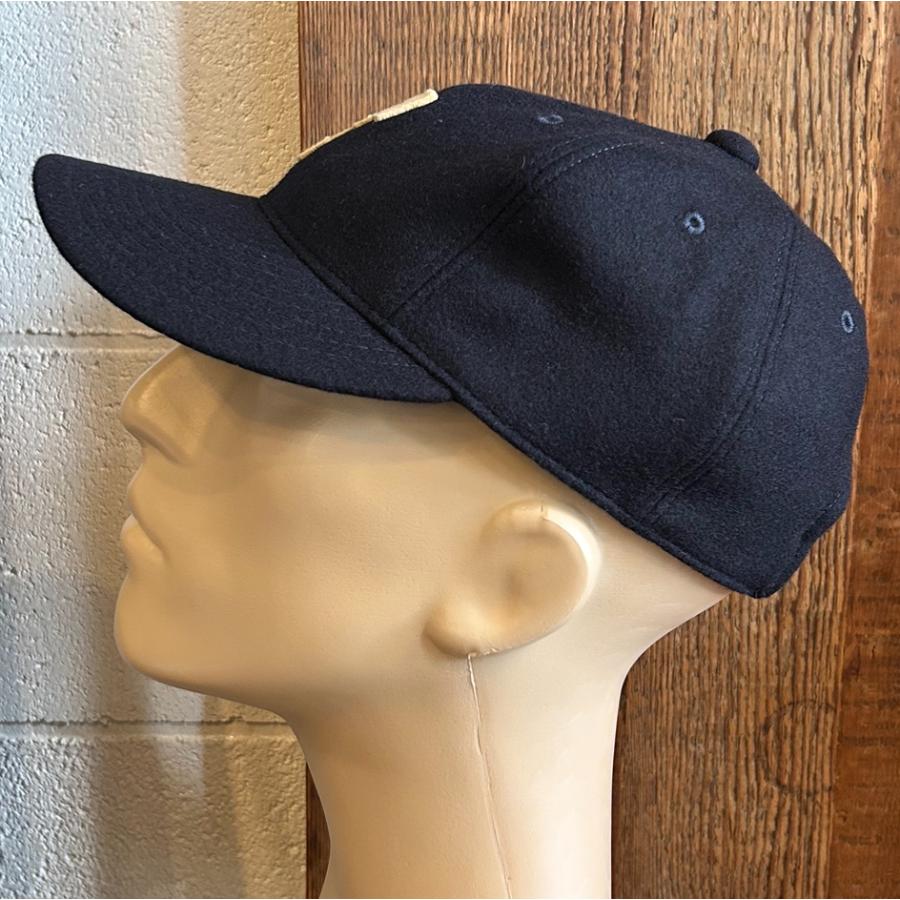 フルカウント FULL COUNT キャップ 6843-24B 6 Panel Melton Baseball Cap F Patch ...