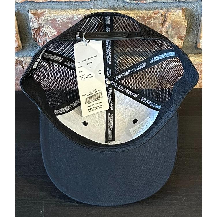 ブルコ BLUCO 143-61-002 6PANEL MESH CAP -SCRIPT- BLACK :bc14361002bk:MAGIC-U&Co. - 通販 - Yahoo!ショッピング