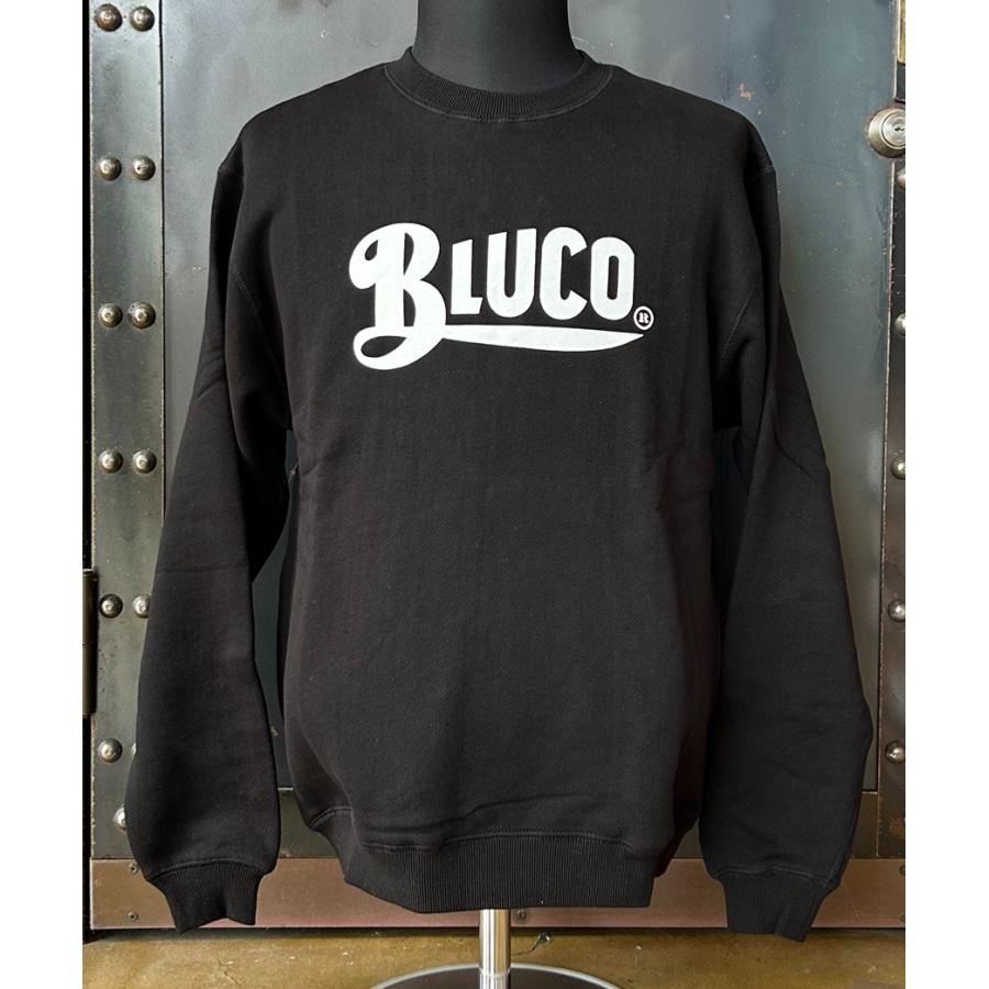 BLUCO（ブルコ） BLUCO HEAVY PILE SWEATSHIRTS -OLD LOGO- 145-13-011 BLACK ...