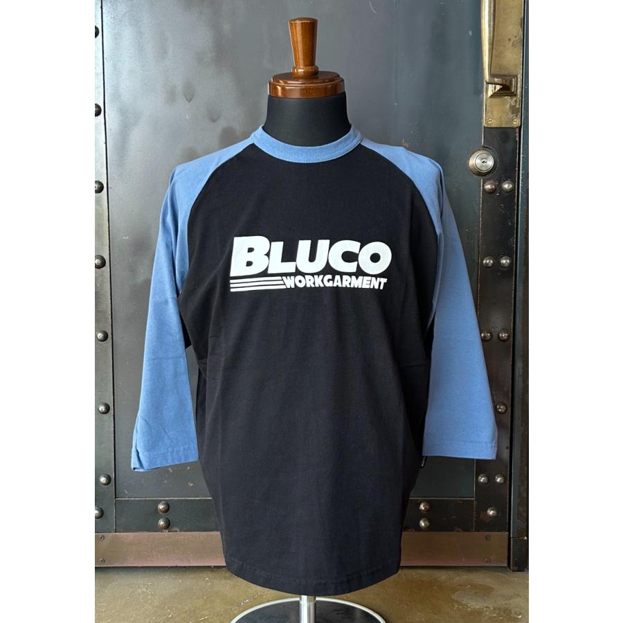 BLUCO ブルコ RAGLAN 3/4 TEE -BWG- 151-12-010 BLACK-SLATE BLUE : MAGIC-U&Co. - 通販 - Yahoo!ショッピング