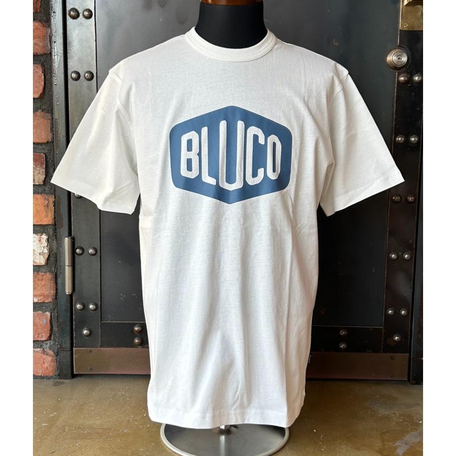 BLUCO ブルコ PRINT TEE -HEX- 153-22-007 WHITE-SLATE BLUE : MAGIC-U&Co. - 通販 - Yahoo!ショッピング