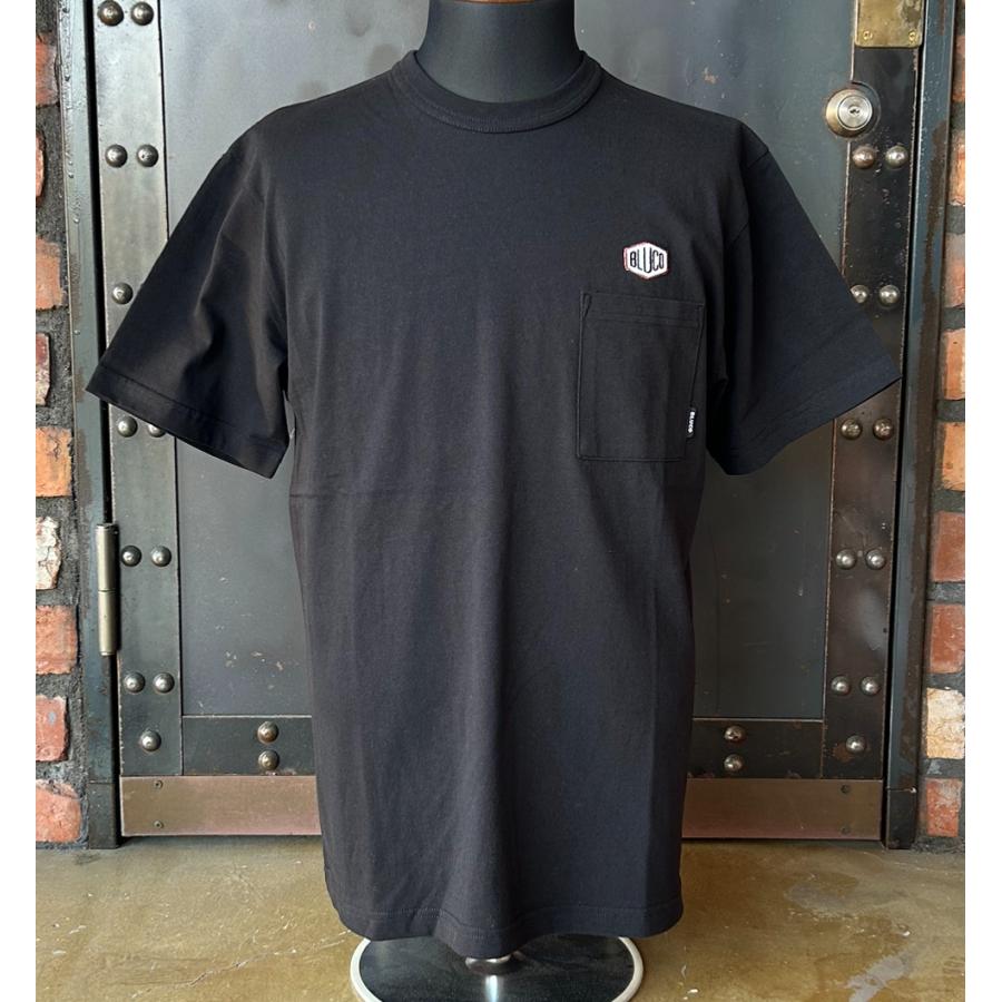 BLUCO ブルコ POCKET TEE -HEX- 153-22-009 BLACK : MAGIC-U&Co. - 通販 - Yahoo!ショッピング