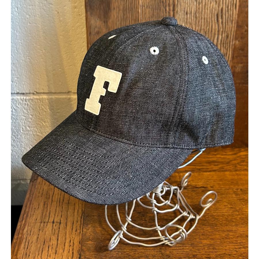 フルカウント FULLCOUNT 6843 6Panel Denim Baseball Cap F Patch BLACK キャップ :fc6843blk:MAGIC-U&Co. - 通販 ...