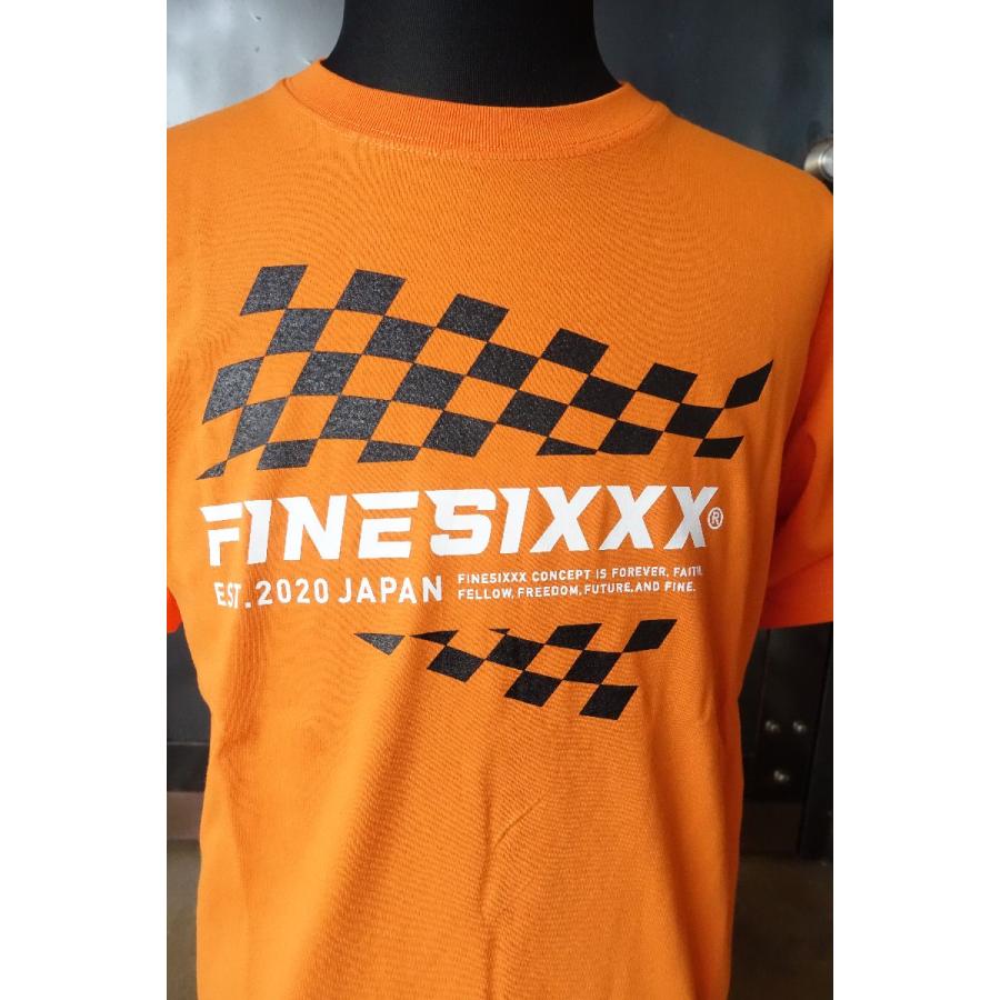 ファインシックス FINESIXXX FINE FLAG GRAPHIC TEE Tシャツ ORANGE : MAGIC-U&Co. - 通販 ...