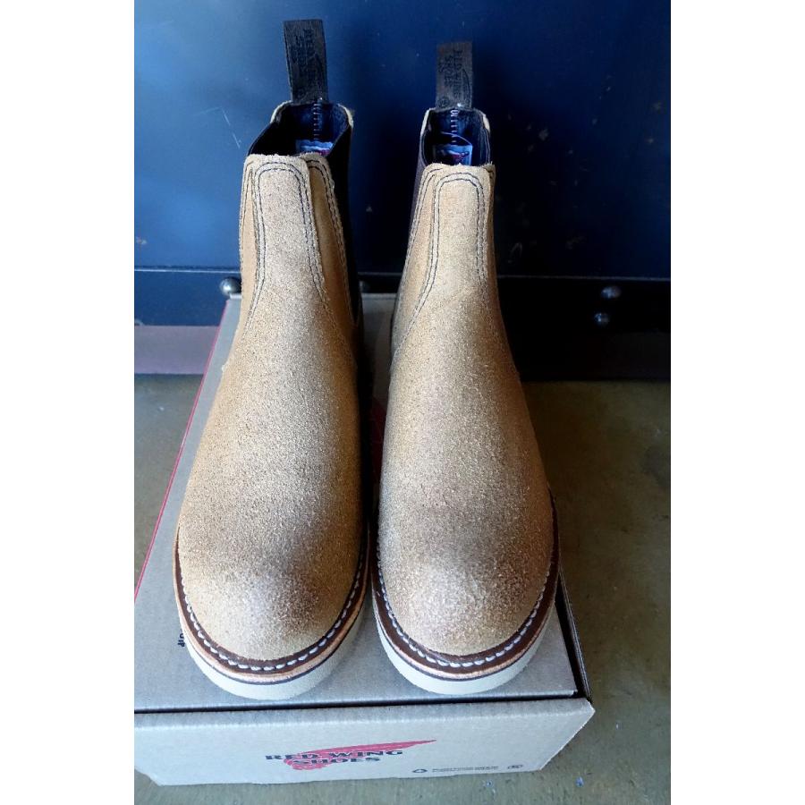 レッドウィング RED WING 3192 CLASSIC CHELSEA ホーソーン ミュールスキナー ラフアウト : rw-3192 ...