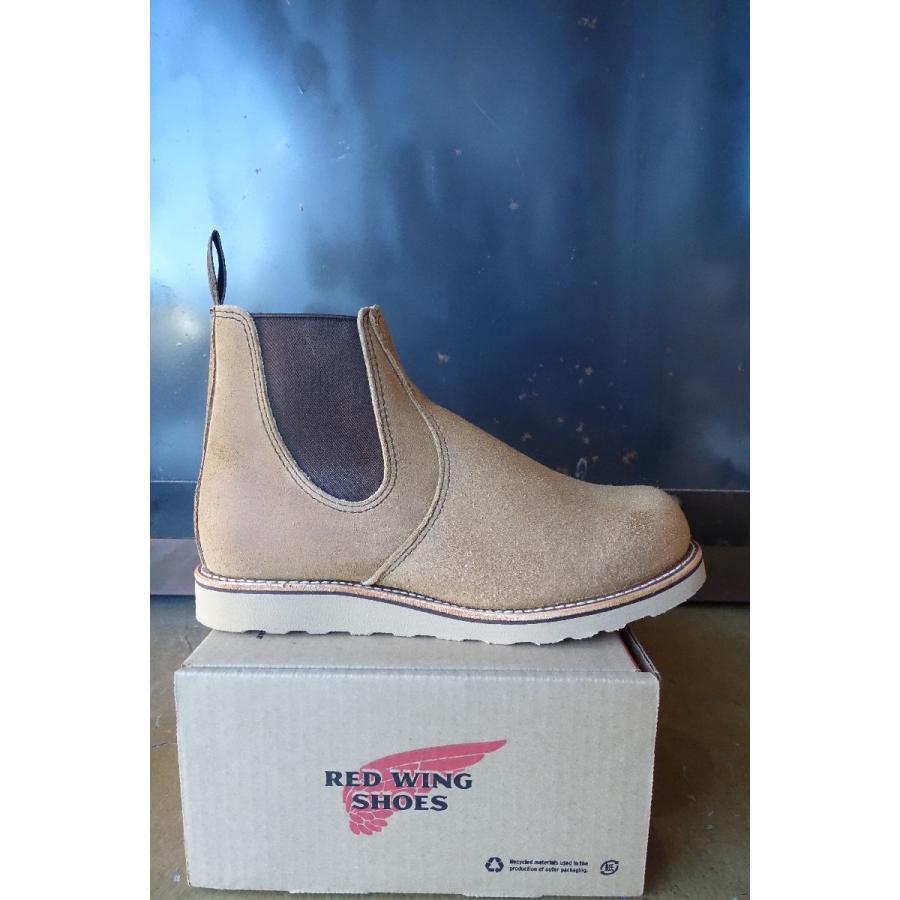 レッドウィング RED WING 3192 CLASSIC CHELSEA ホーソーン ミュールスキナー ラフアウト : rw-3192 ...
