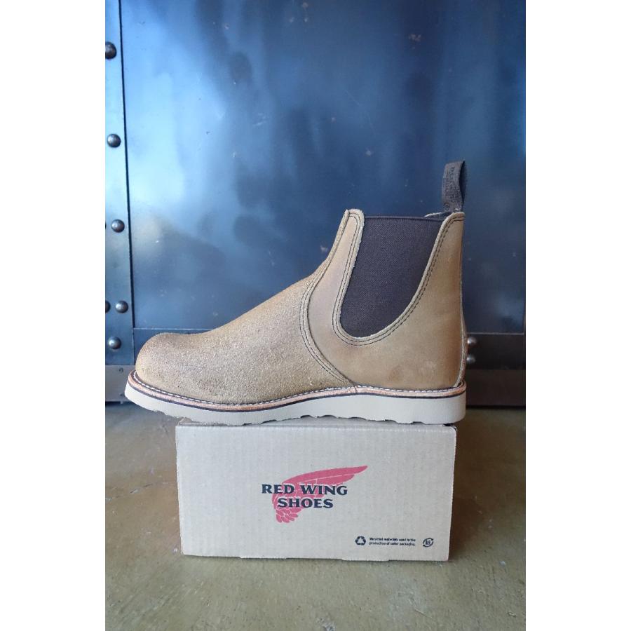 レッドウィング RED WING 3192 CLASSIC CHELSEA ホーソーン ミュールスキナー ラフアウト : rw-3192 ...