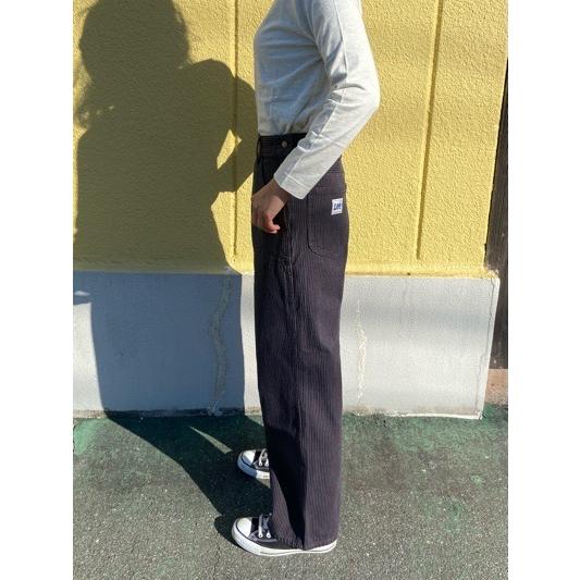 Lee Lee（リー） SIDE ZIP WORK PANTS LL6147-268 ブラウンストライプ : MAGIC-U Lady s - 通販 - Yahoo!ショッピング