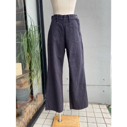 Lee Lee（リー） SIDE ZIP WORK PANTS LL6147-268 ブラウンストライプ : MAGIC-U Lady s - 通販 - Yahoo!ショッピング