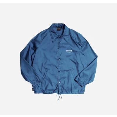 ファインシックス/FINESIXXX コーチジャケット FS-2025SS-009 TRADE MARK EMBROIDERY ZIP COACH JACKET - VINTAGE BLUE ...