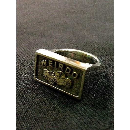 ウィアード/WEIRDO WJ002 PLAQUE-RING[SILVER]リング : Magic-U - 通販 - Yahoo!ショッピング