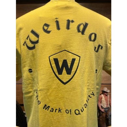 WEIRDO ウィアード/WEIRDO Tシャツ WRD-23-SS-24 W SHIELD - S/S T-SHIRTS YEL ...