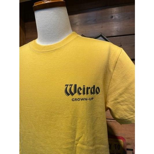 WEIRDO ウィアード/WEIRDO Tシャツ WRD-23-SS-24 W SHIELD - S/S T-SHIRTS YEL ...