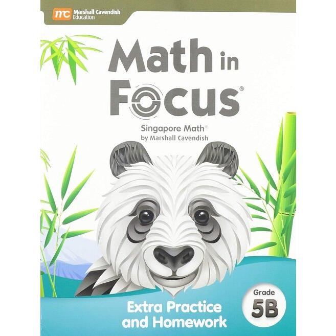 Math in Focus: Extra Practice and Homework Volume B Grade 5 (Paperback ...