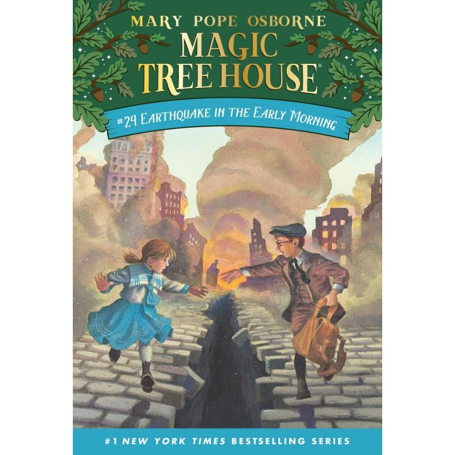Magic Tree House #24: Earthquake in the Early Morning (Paperback ...