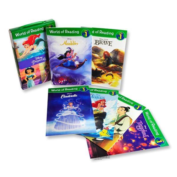 World of Reading Disney Princess Level 1 Boxed Set: Level 1 (Boxed Set ...