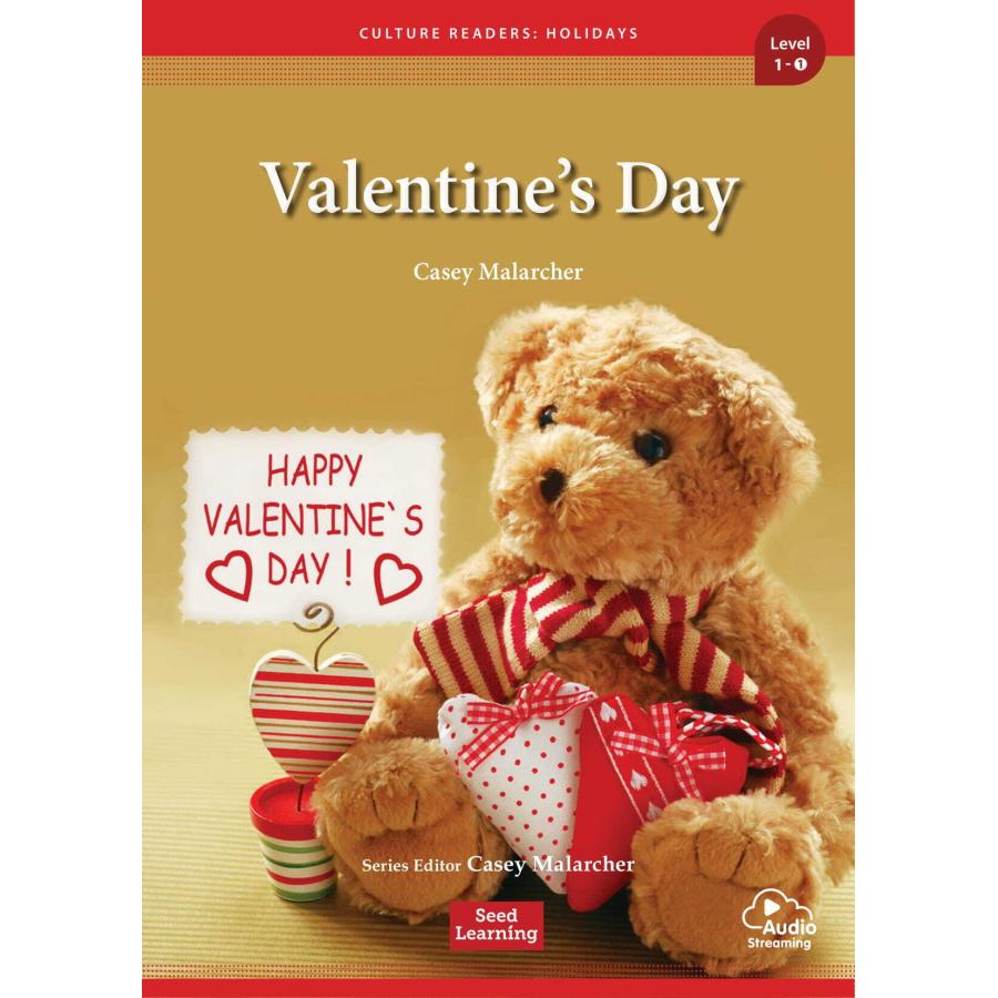 Culture Readers Holidays Level 1: Valentine's Day (Story Book + Audio ...