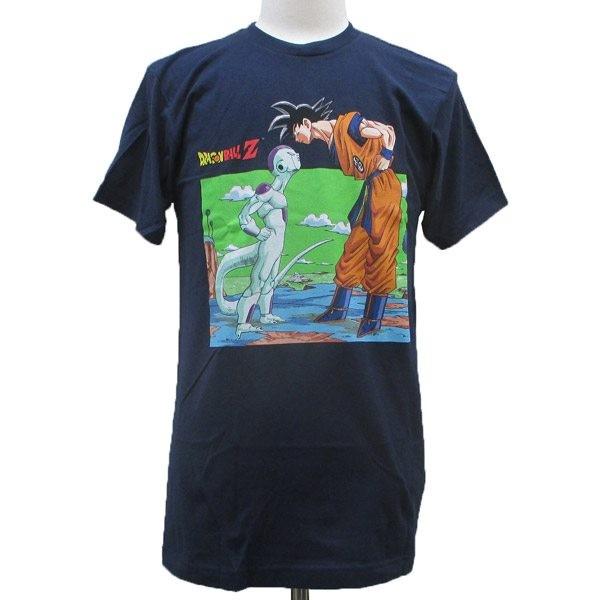 USA版ドラゴンボールZ Tシャツ GOKU & FRIEZA 丸首 半袖 メンズ USA版ドラゴンボールZ Tシャツ GOKU & FRIEZA 丸首 半袖 メンズ