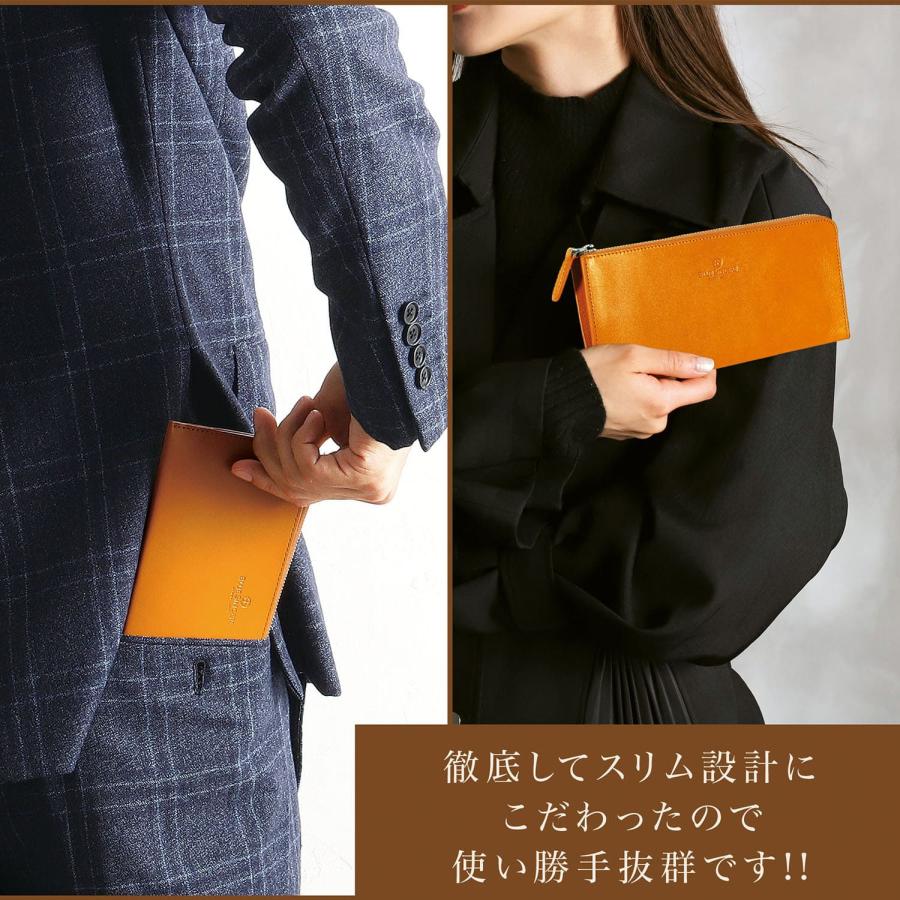 BLUE SINCERE 長財布 メンズ 本革 薄い L字ファスナー 財布 BLUE SINCERE 長財布 メンズ 本革 薄い L字ファスナー 財布